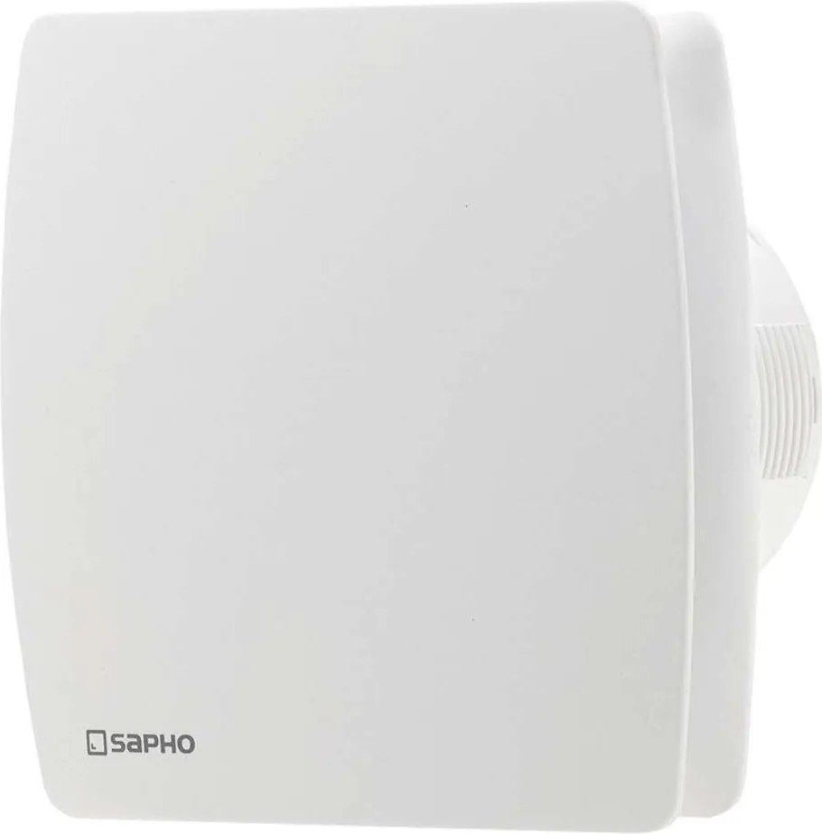Sapho Lex - Koupelnový ventilátor axiální s časovačem, 15 W, bílá LX102
