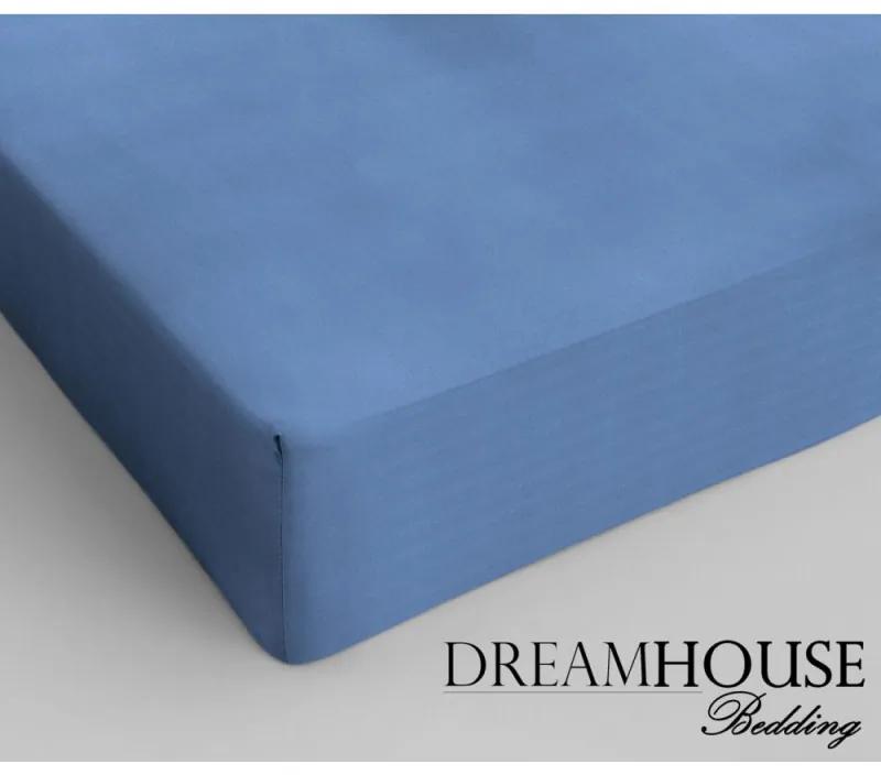 Prostěradlo Dreamhouse Bedding Bavlna Fitted Sheet Blue