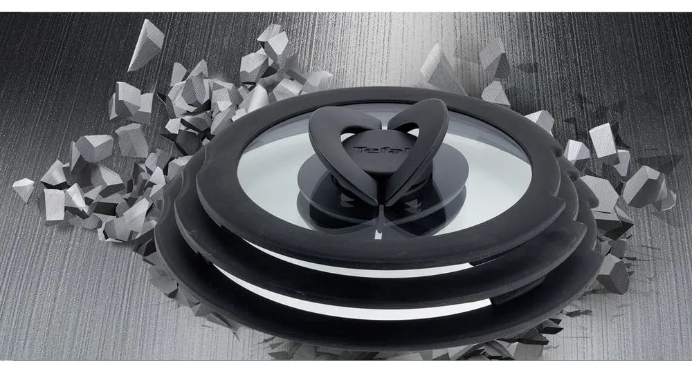 Skleněné pokličky v sadě 3 ks Ingenio L9849053 – Tefal