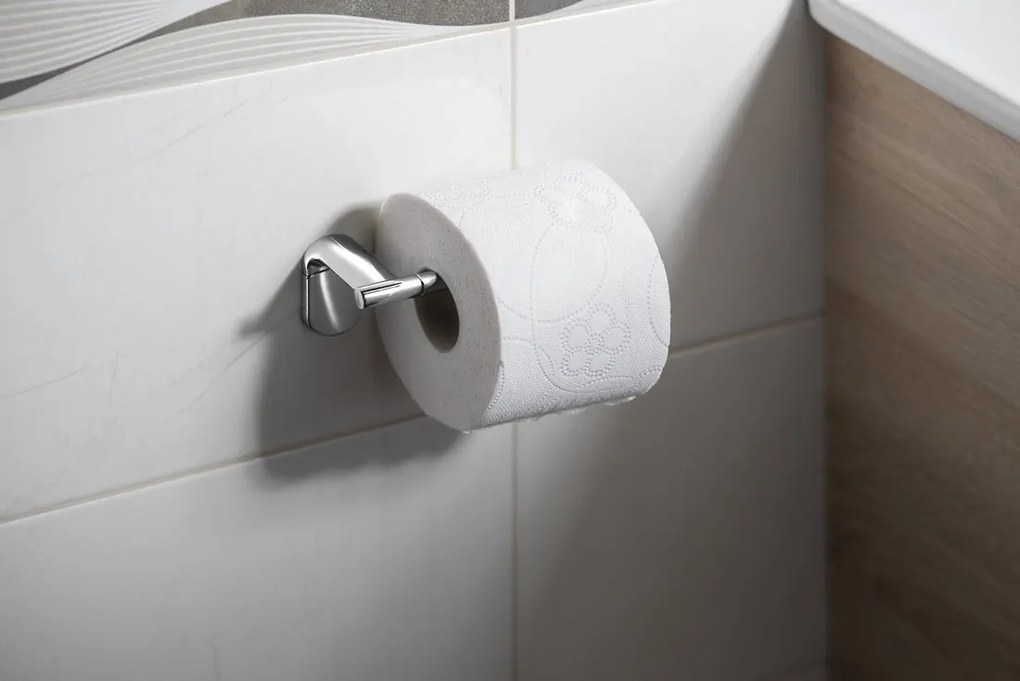 Aqualine, ZERO držák toaletního papíru bez krytu, chrom, ZE017