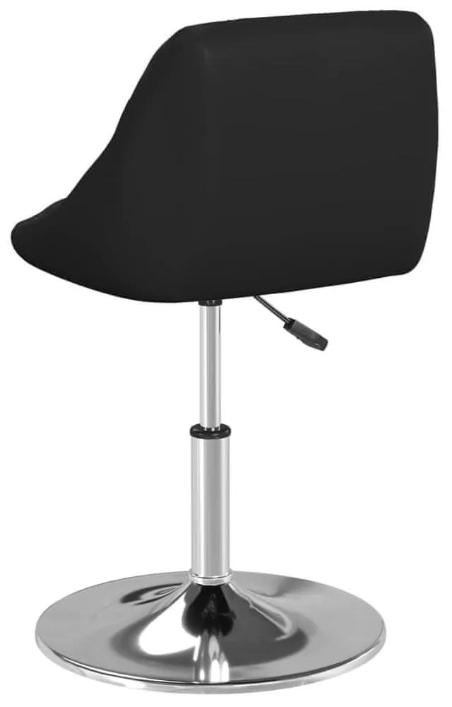 Petromila Jídelní židle 4 ks černé umělá kůže