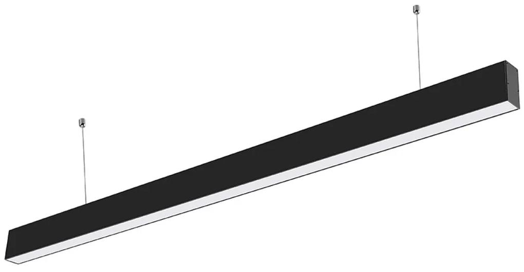 LED Solution Černé lineární závěsné LED svítidlo 40W Premium CCT