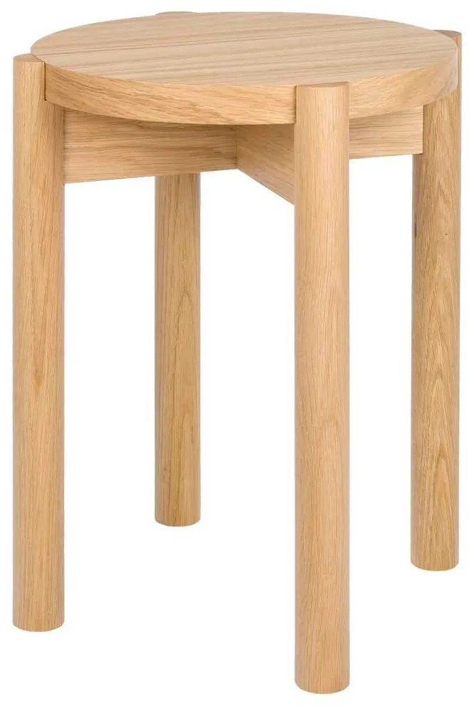 Dřevený taburet Hopp 34 × 34 × 45 cm