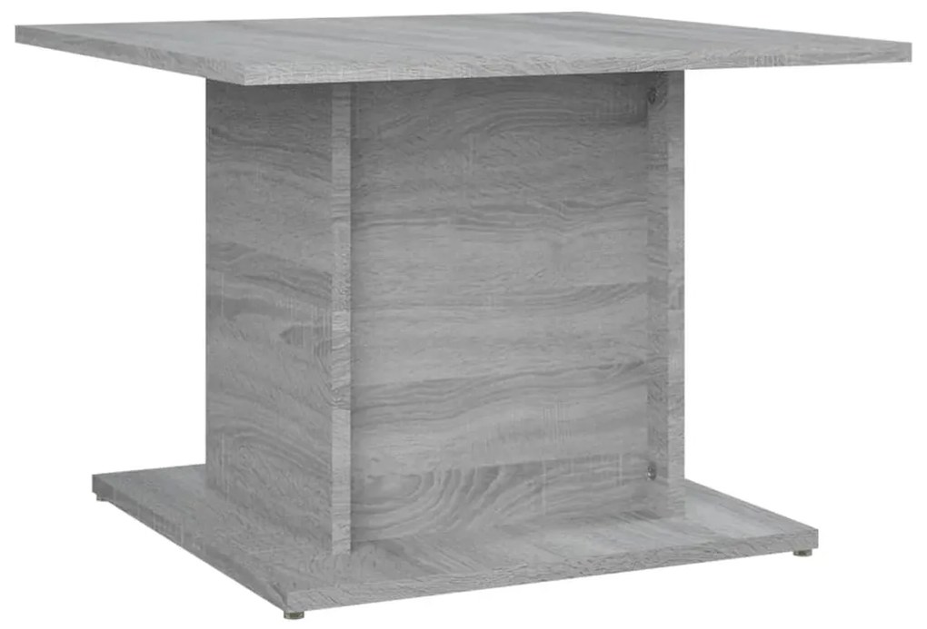 Konferenční stolek šedý sonoma 55,5 x 55,5 x 40 cm dřevotříska - Default Title