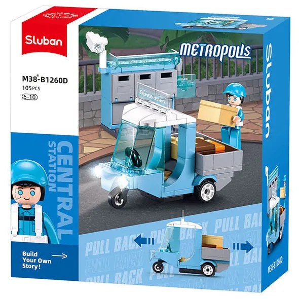 Sluban Metropolis M38-B1260D Poštovní vůz