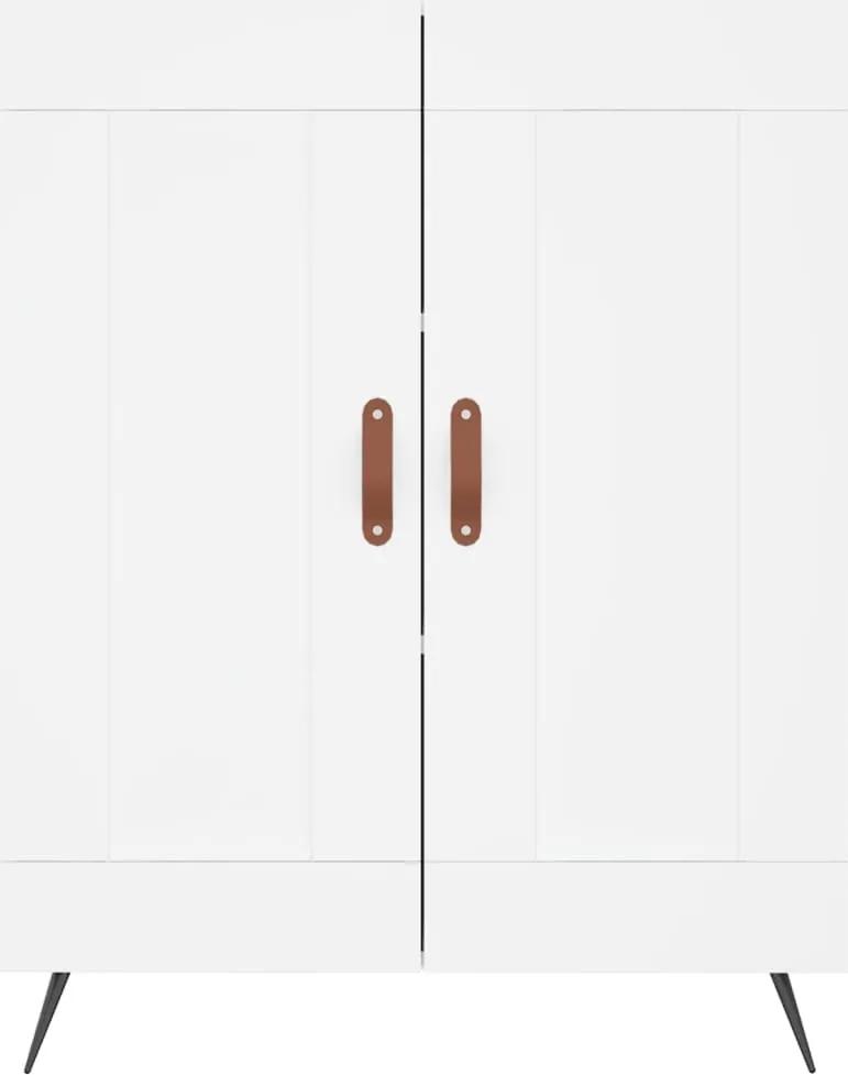 vidaXL Skříň highboard 69,5 x 34 x 180 cm kompozitní dřevo [3195763] Barva: Betonová šedá