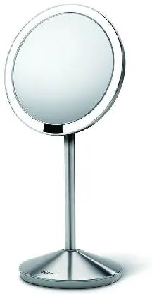 Simplehuman Kosmetická zrcadla - Kosmetické cestovní zrcátko s LED osvětlením, nerez ST3004