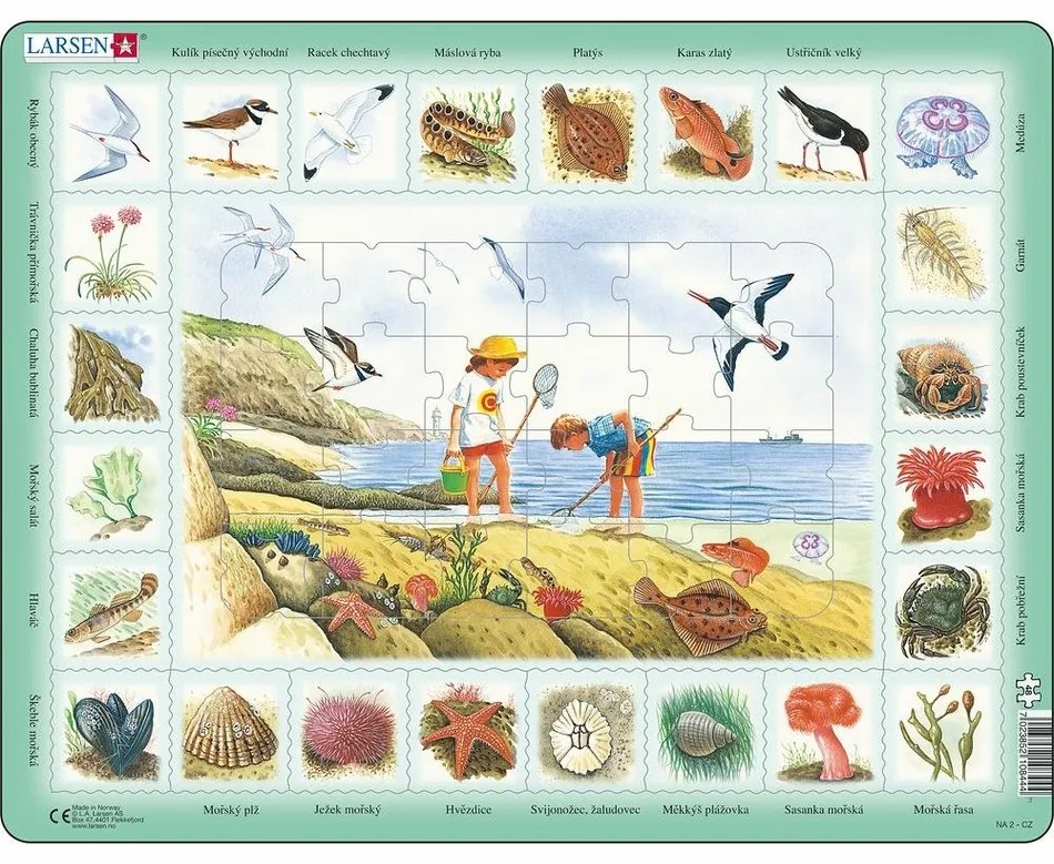 Larsen Puzzle Život u moře, 48 dílků