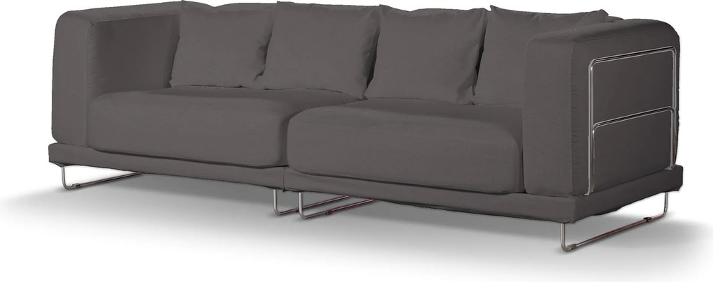 Potah na pohovku IKEA Tylösand 3-místná nerozkládací barva hnědá látka sametová