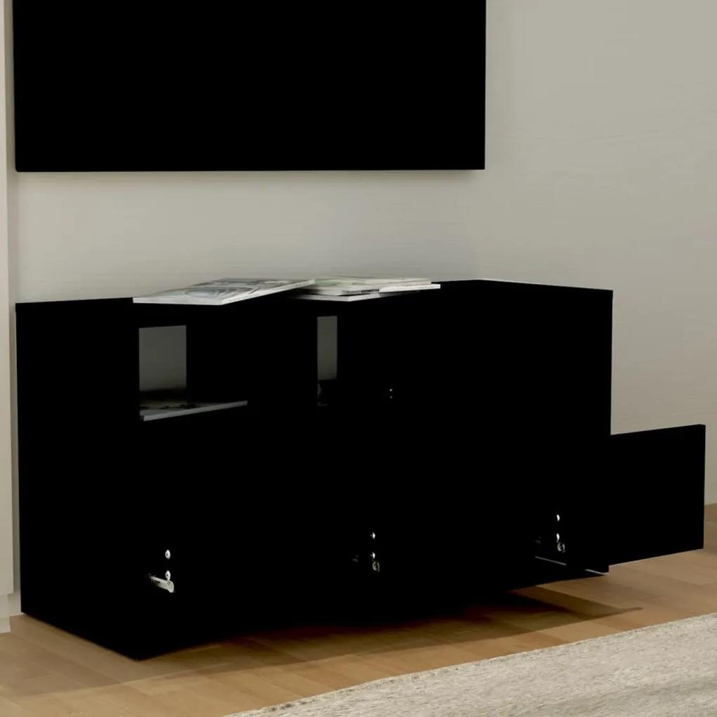 vidaXL TV skříňka 102 x 37,5 x 52,5 cm kompozitní dřevo [809801] Barva: kouřový dub