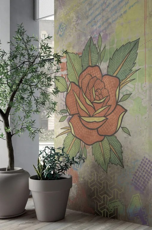 Dlažba Flaviker Hyper Dec. Rose Silver 160x320 (0003187)