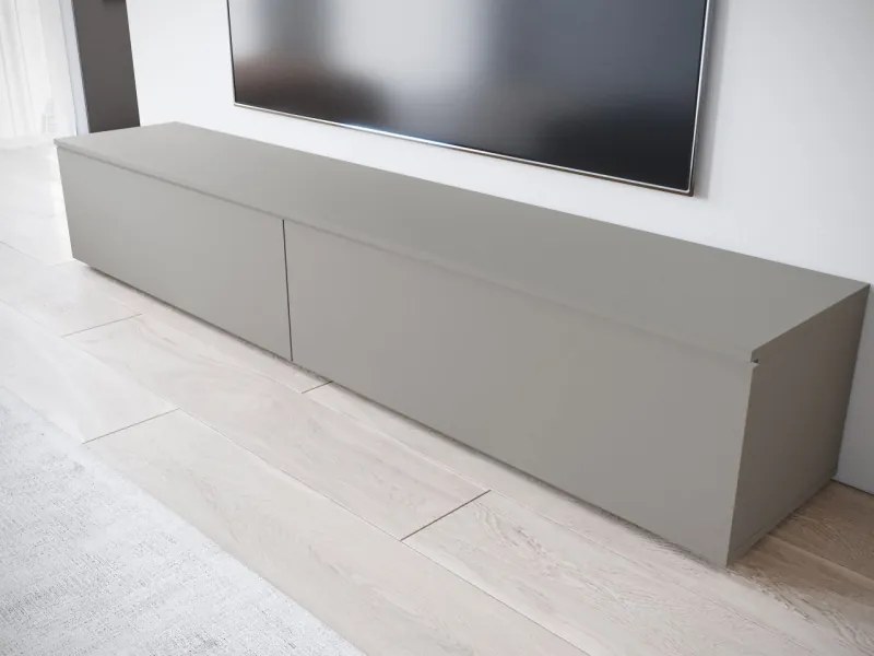 TV stolek Dlone 180, Barva: šedé palladium, Osvětlení: bez osvětlení