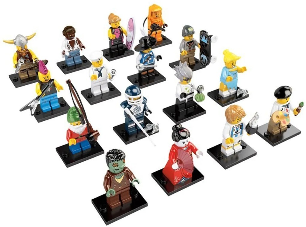 Lego 8804 kolekce 16 minifigurek série 4