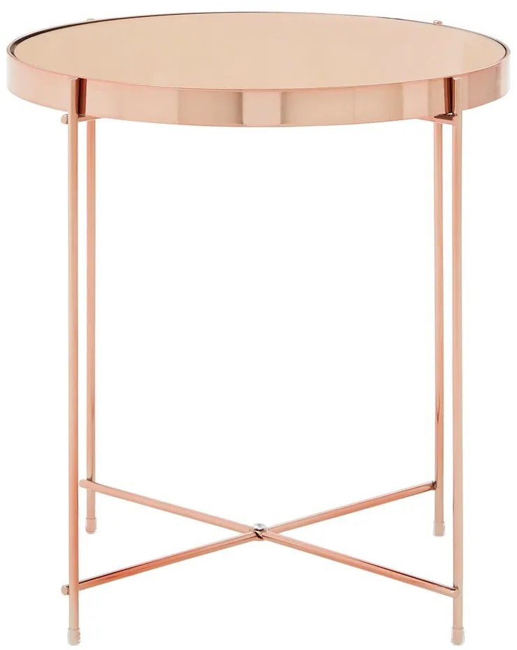 Kulatý odkládací stolek se skleněnou deskou ø 43 cm Allure – Premier Housewares