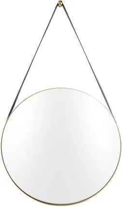 Závěsné zrcadlo Grimo 47 cm, zlatá
