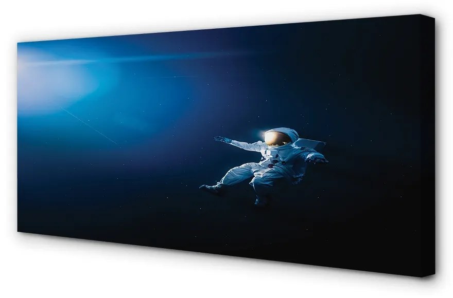 Obrazy na plátně space astronaut 100x50 cm