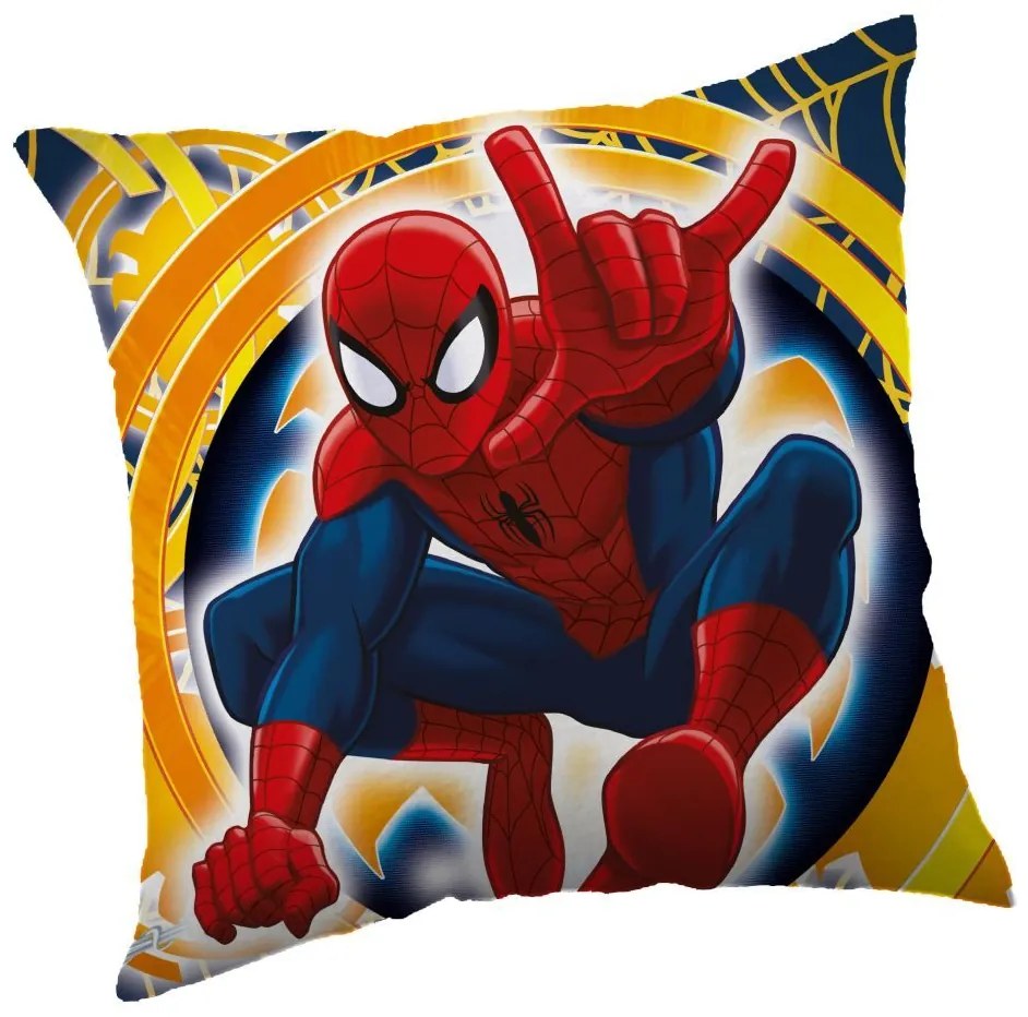 Polštářek Spiderman yellow 2016 Polštářek Spiderman yellow 2016 40x40 cm