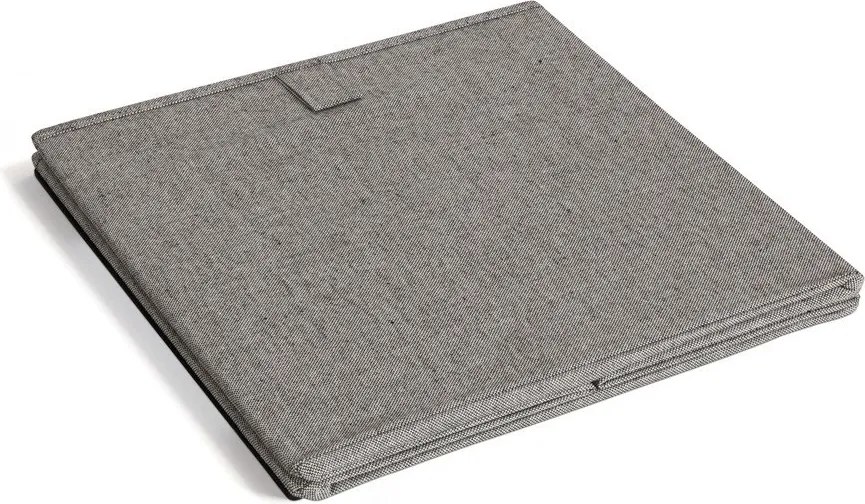 Šedý látkový úložný box 32x31,5x31,5 cm Soft Storage Cube – Bigso