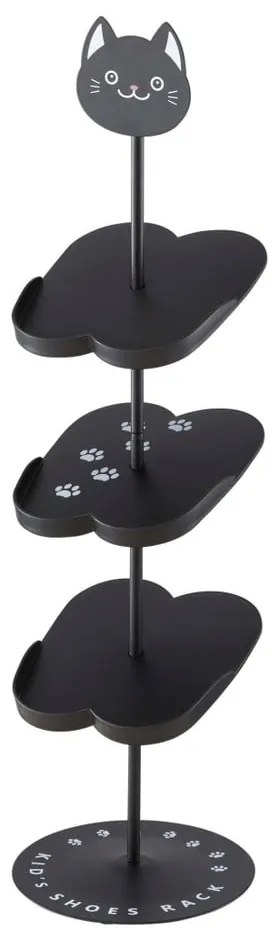 Černý kovový dětský botník Kid's Shoe Rack – YAMAZAKI