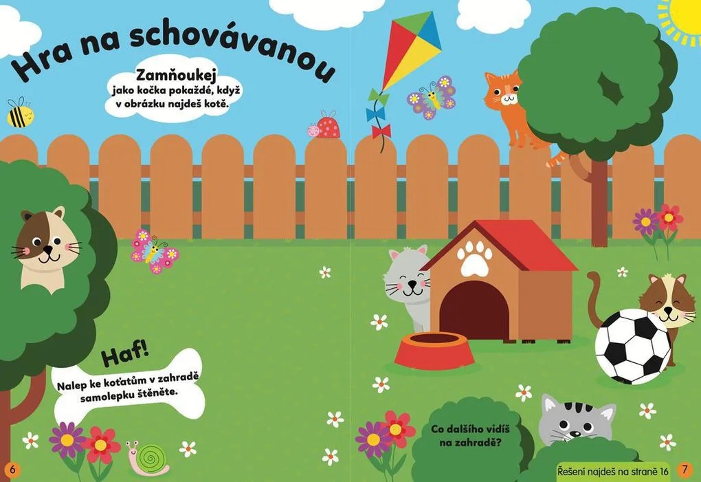 Svojtka Zábava se samolepkami pro dvouleté