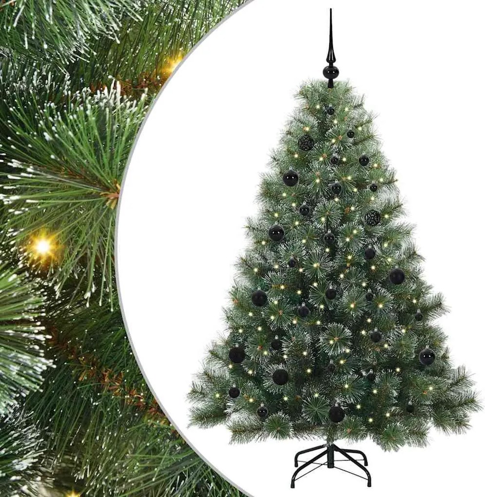 Umělý vánoční stromeček s stojanem Zelená 150 cm PE a PVC 3397836