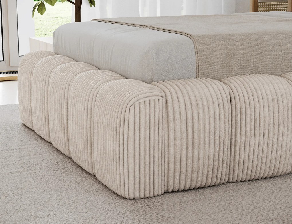 Postel Lamica 90x200 + Dřevěný rám/Standardní zdvih/kontejner