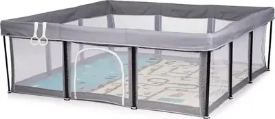 CHIPOLINO Dětská ohrádka Easy Grey