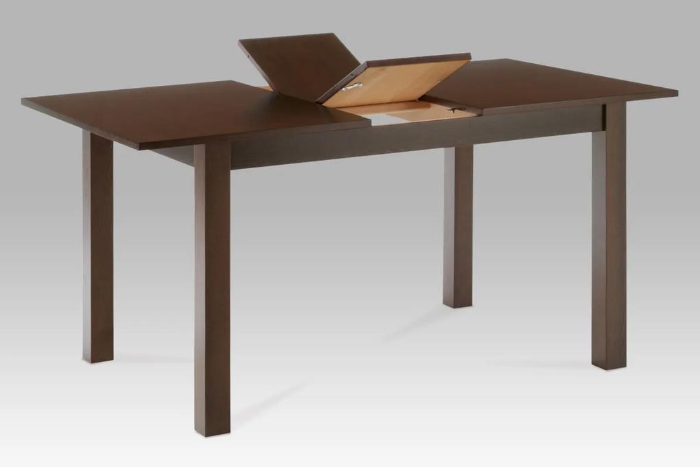 Artium Jídelní stůl rozkládací 120+30x80x75 cm, barva ořech -  BT-6930 WAL