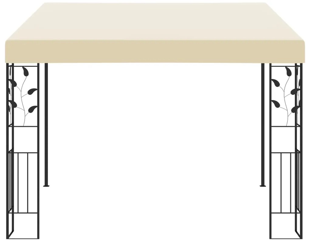 vidaXL Marketos Altán ke zdi 3 x 3 x 2,5 m krémový
