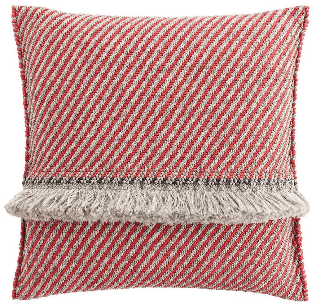 Gan designové zahradní polštáře Garden Layers Big Cushion Blue Almond Red