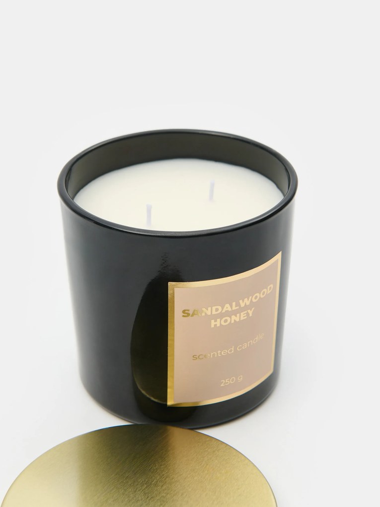 Sinsay - Vonná svíčka Sandalwood Honey - černá