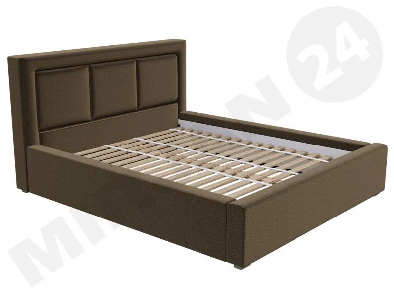 Čalouněná postel s rolovatelným roštem Koay, Rozměr postele: 160, Potah: Malmo 13 365