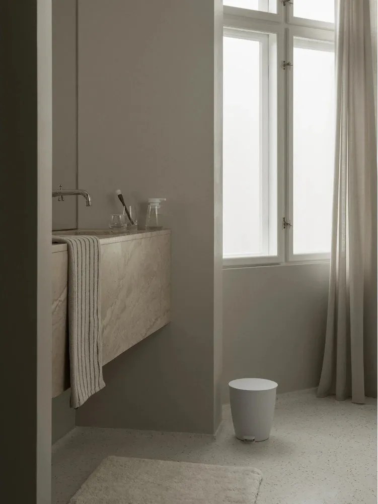Krémová koupelnová předložka 70x140 cm Tuufa – Blomus