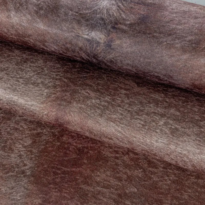Ayyildiz, Kusový koberec Etosha 4112 brown (tvar kožešiny), 150x200 tvar kožešiny, hnědá, chodba / předsíň