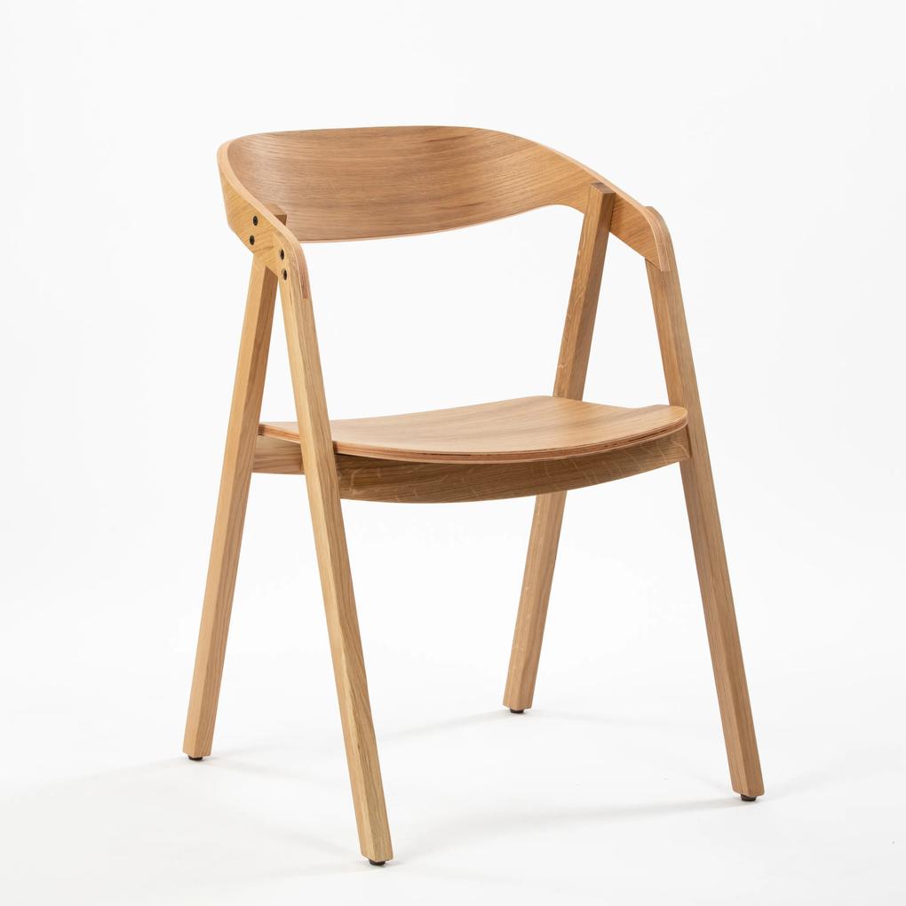 NELL Celodřevěná designová židle