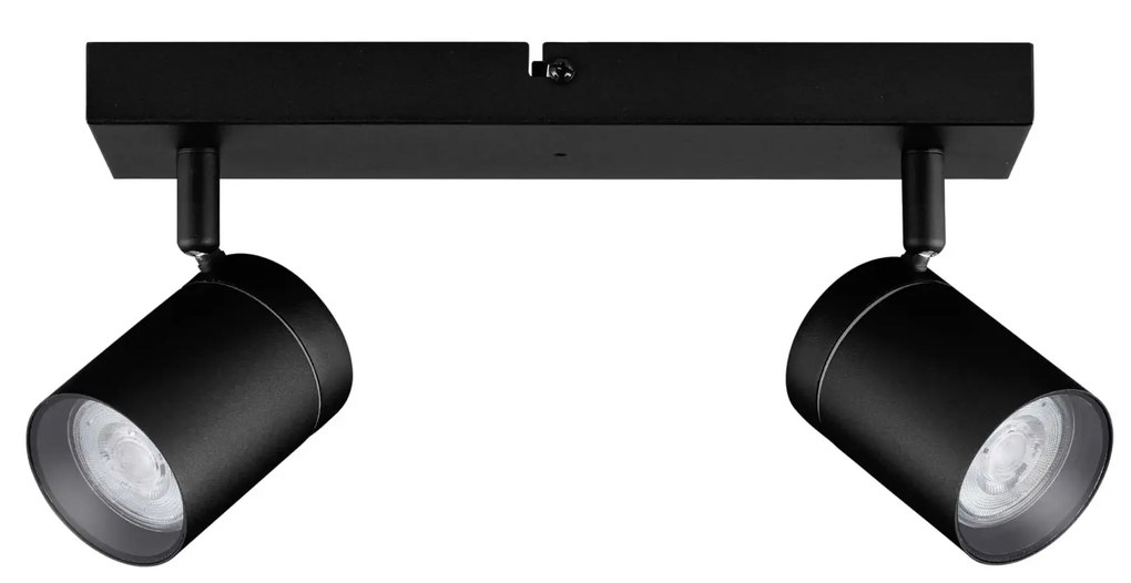 LED černé moderní stropní svítidlo Alma