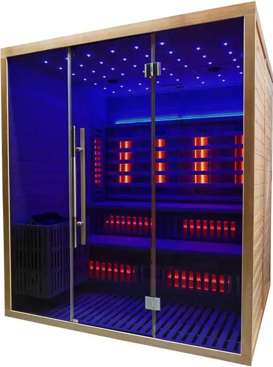 Marimex | Kombinovaná sauna Marimex UNITE XXL s Wi-Fi + saunová kamna | 11100117