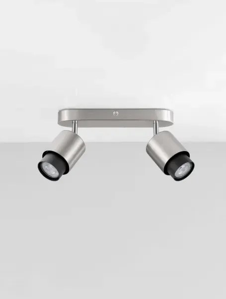 LED nikl designové stropní svítidlo Ison 2