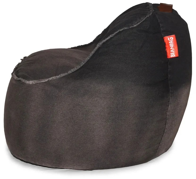 BeanBag Sedací vak Jeans Chair black