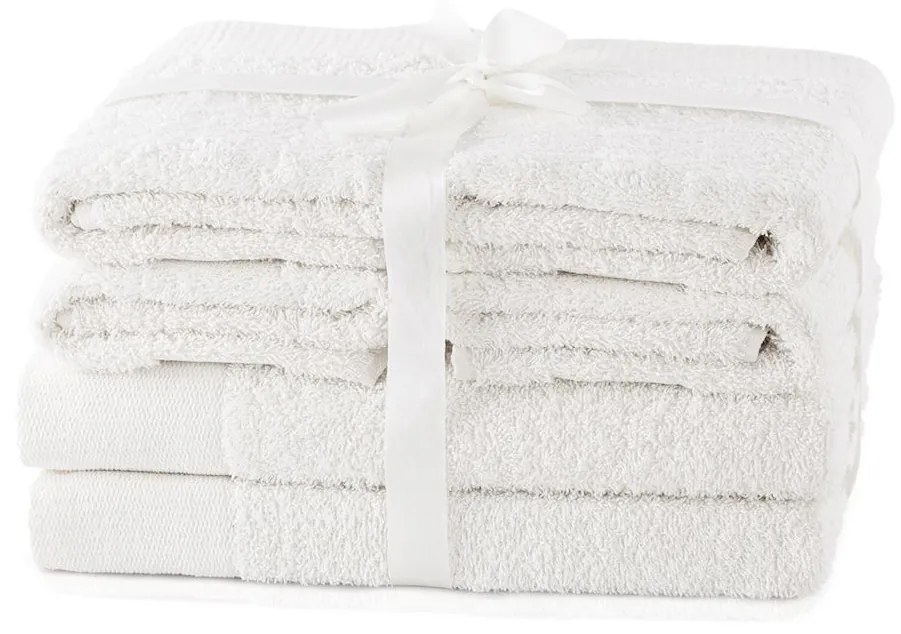 Set ručníků AmeliaHome Amary bílé
