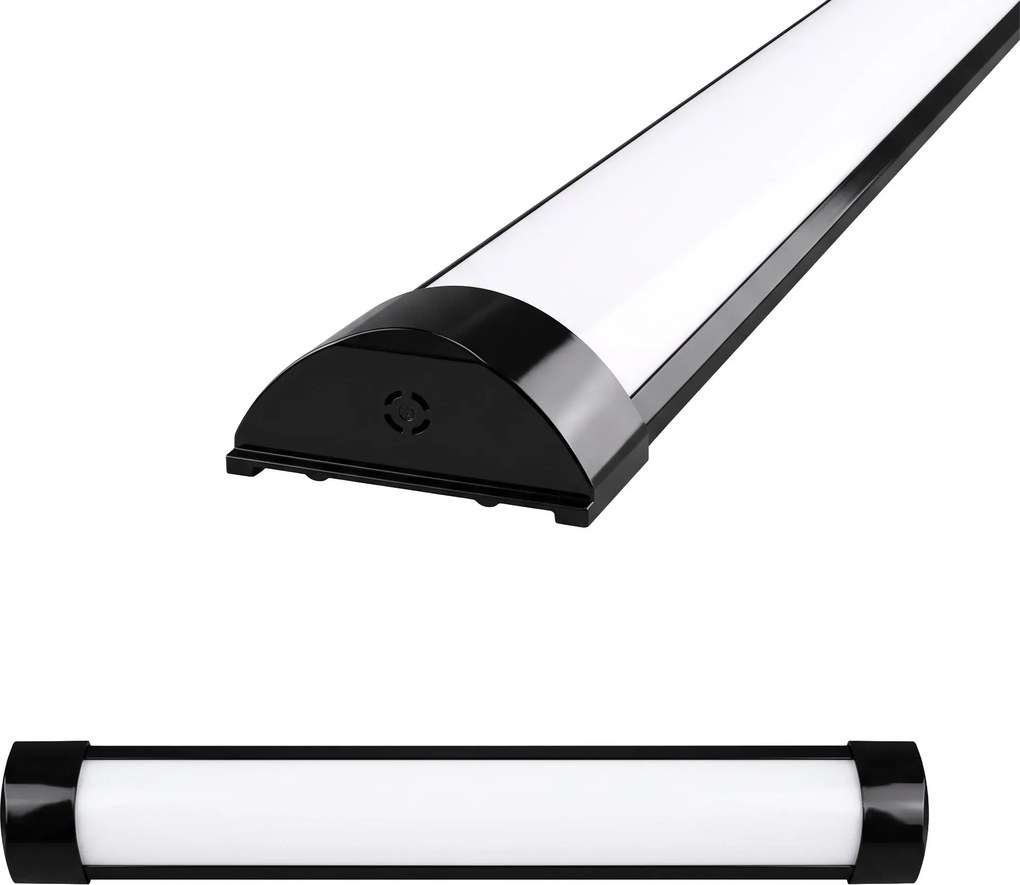Toolight Toolight, JNH053-18N, lineární LED svítilna 60 cm, 18 W, 4000 K, černá, OSW-56249