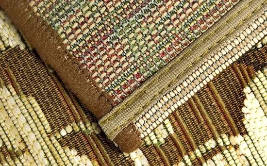 Oriental Weavers, Kusový koberec Zoya 128 N – na ven i na doma, 160x235, žlutá, chodba / předsíň