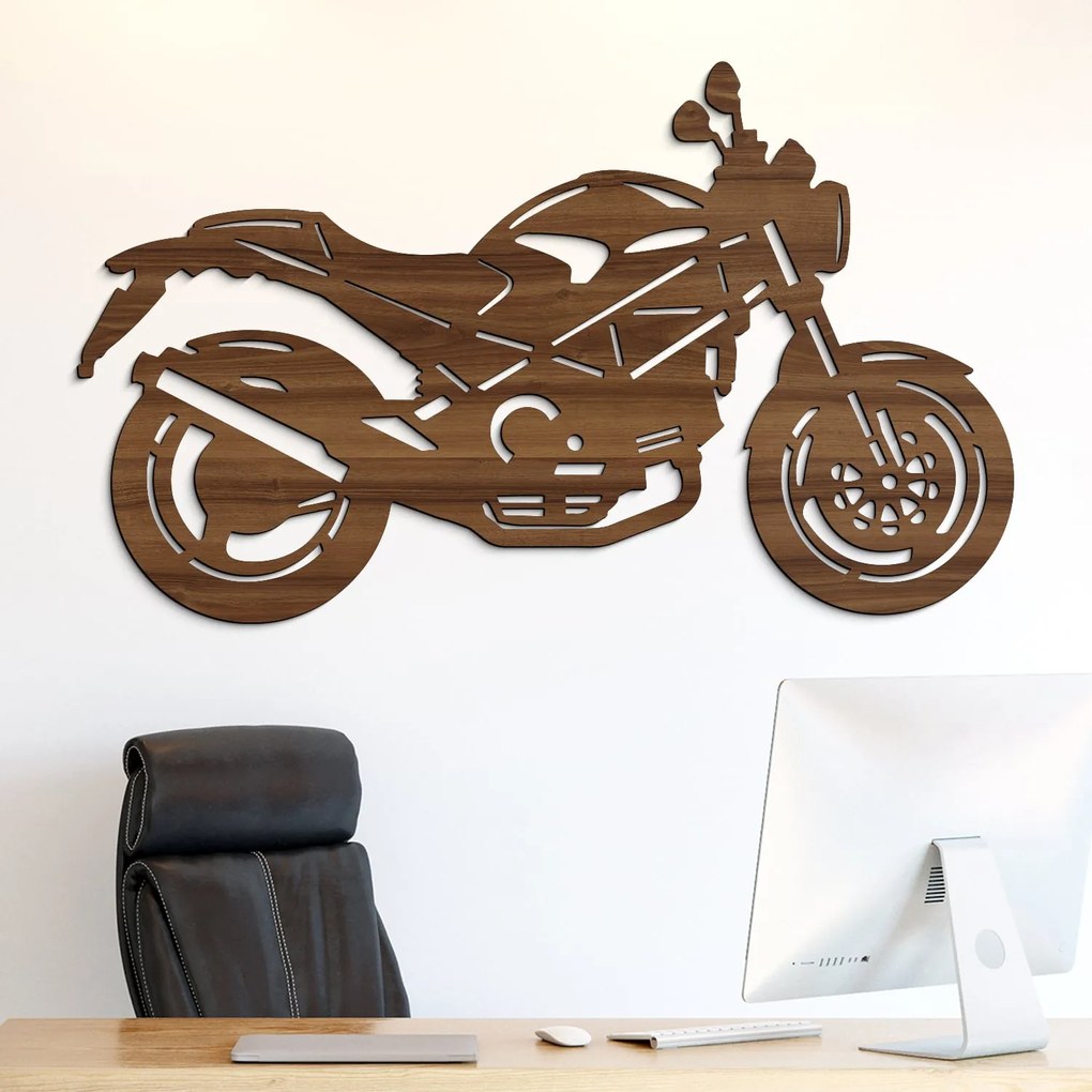 DUBLEZ | Dřevěná motorka - Ducati Monster | Obraz