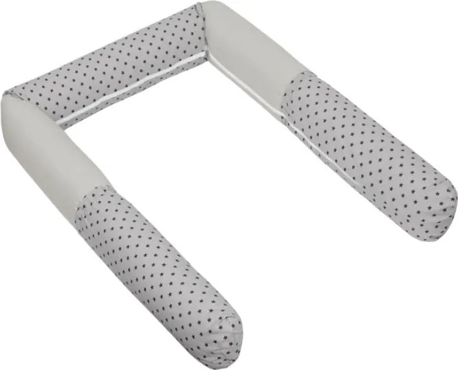 Bellatex Mantinel do postele VÁLEC průměr 16x280 cm Hvězdička šedá