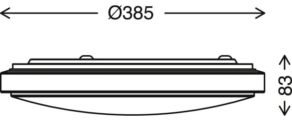 Brilo - LED Stmívatelné stropní svítidlo STARRY SKY LED/18W/230V 3000-6500K + DO