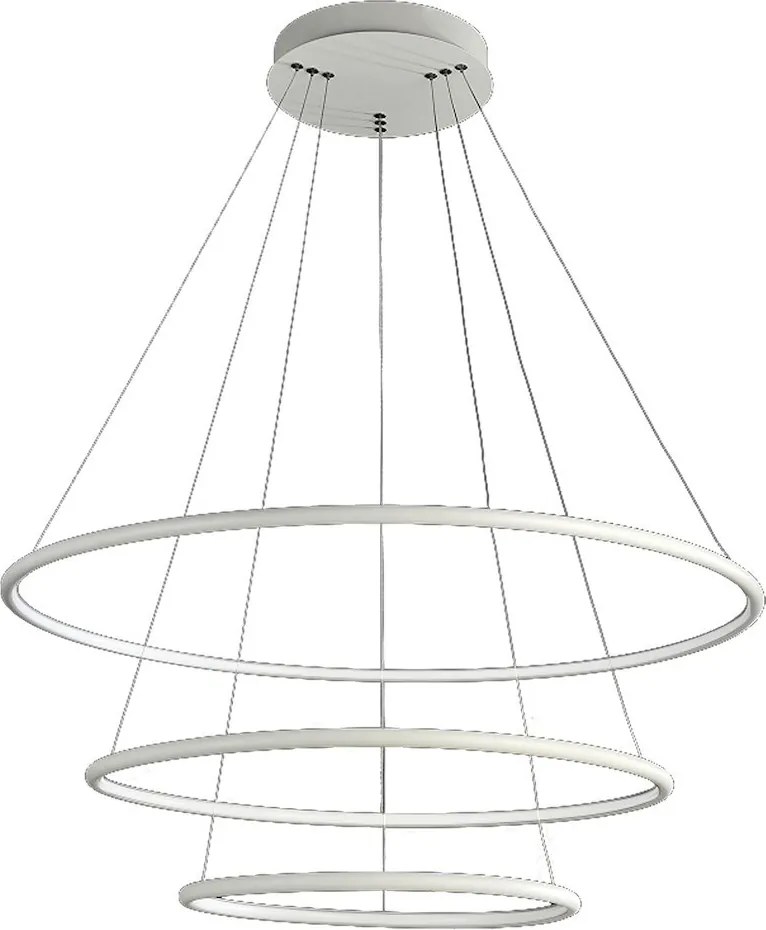 Závěsné LED svítidlo Orion, 3x LED 99w, 3000k, w