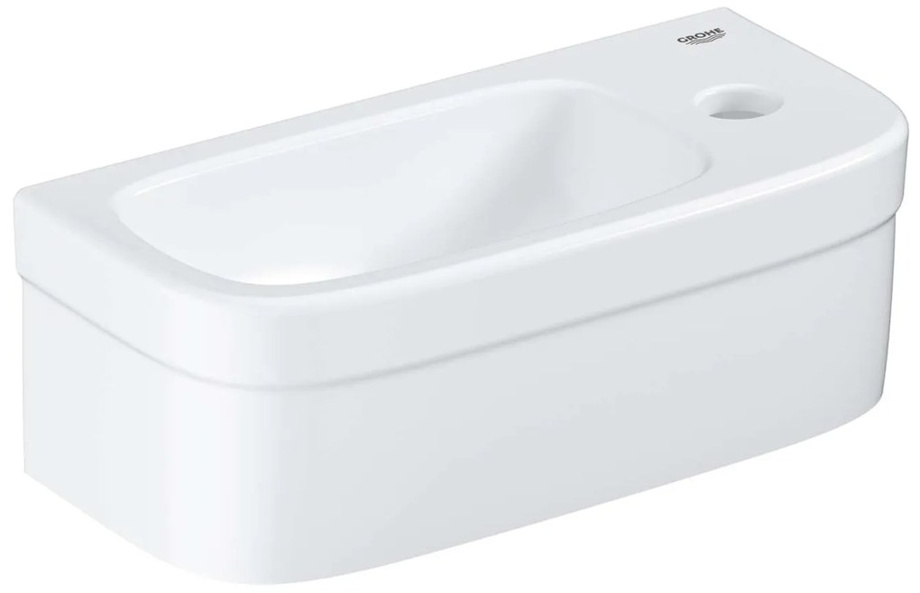 Grohe Euro Ceramic - Umývátko, 37x18 cm, alpská bílá 39327000
