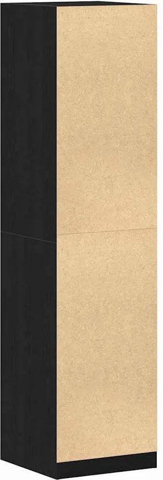 Šatní skříň Černý dub 50 x 50 x 200 cm Kompozitní dřevo 3329300