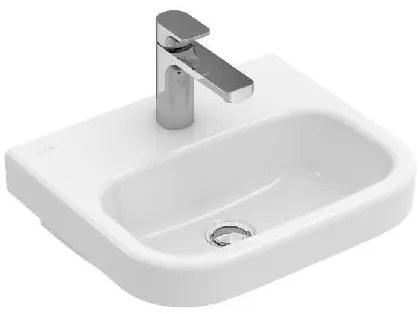 Villeroy & Boch Architectura - Umývátko 450x380 mm, bez přepadu, 1 otvor pro baterii, CeramicPlus, alpská bílá 437346R1