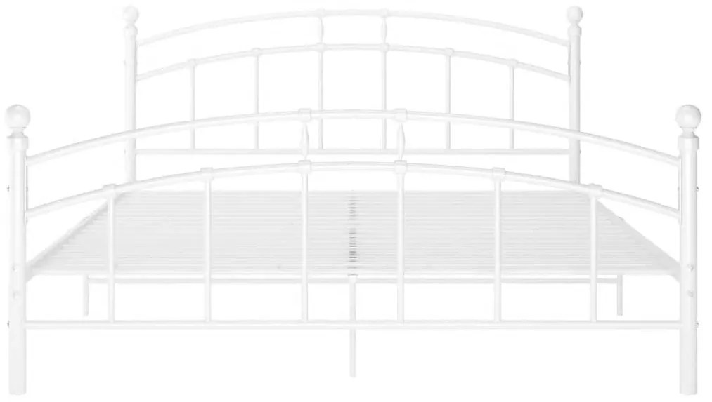 Rám postele bílý kov 180 x 200 cm,  324983